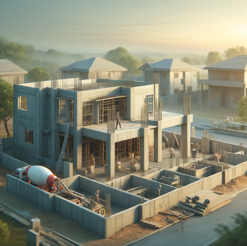 Etude béton maison individuelle - NOVINNTEC